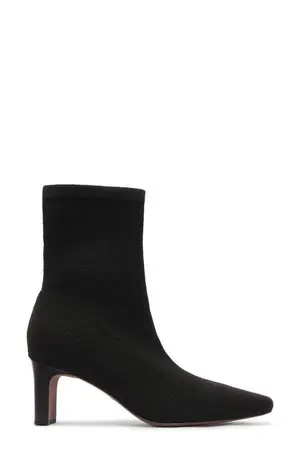FRANKIE4 Melrose Stretch Knit Bootie - Black Knit