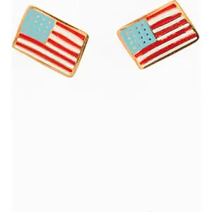 PIP POP American Flag Stud Earring