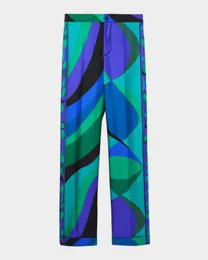 Emilio Pucci Mid Rise Bottoms For Women