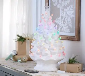 MR. CHRISTMAS 24' Ultimate Ceramic Nostalgic Rgb Tree - One-color