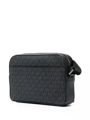 Michael Kors Monogram Embossed Shoulder Bag