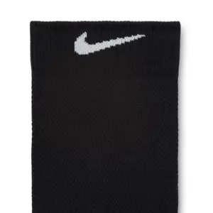 Nike Run Midweight Running Micro-crew Socks - Black