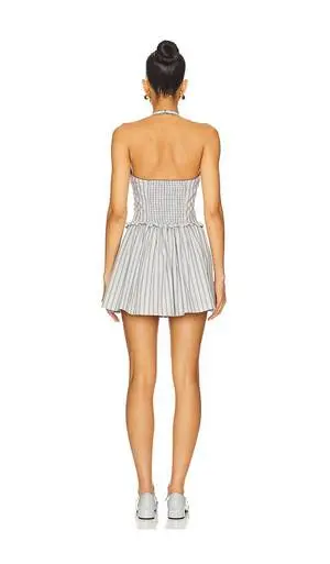 For Love & Lemons Janice Halter Mini Dress