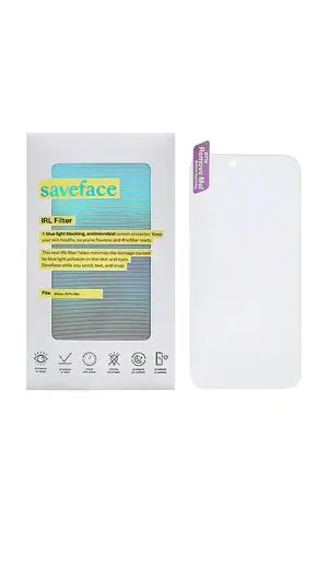 SAVEFACE Blue Light Blocking Irl Filter 16 Pro Max In Neutral - Clear