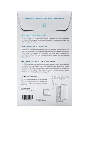 SAVEFACE Blue Light Blocking Irl Filter 16 Plus/15 Plus/15 Pro Max In Neutral