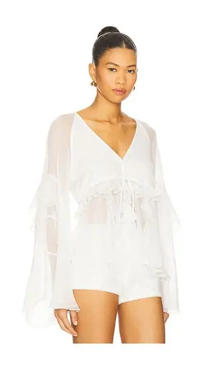 Bardot Rosalo Ruffle Blouse