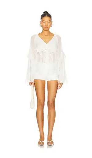Bardot Rosalo Ruffle Blouse