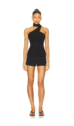 ALL THE WAYS Courtney Top - Black