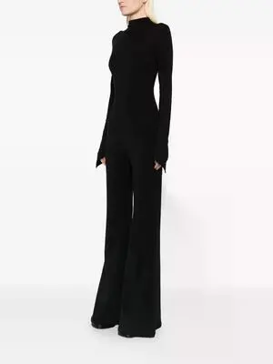 XENIA MAGERA Jersey Jumpsuit - Black