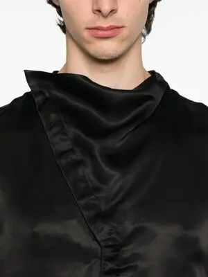 Rick Owens Cowl-neck Shirt