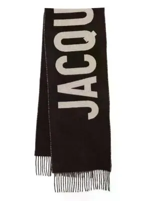 Jacquemus Virgin Wool Scarf - Brown