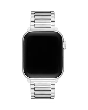 Tory Burch Kira Square Apple Watch Bracelet - Silver