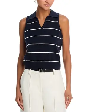 French Connection Sloane Knit Collared Top