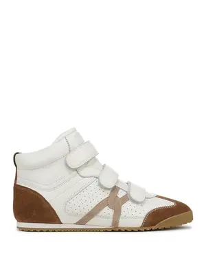 Veronica Beard Nima Sneakers - Coconut/hazelwood