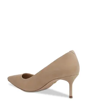Veronica Beard Suede Rita Pointed Pumps