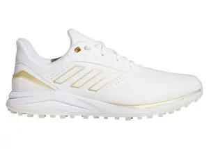 Adidas Solarmotion 24 Lightstrike Golf Shoe - Cloud White/gold Metallic