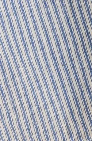 FRIENDS LIKE THESE Stripe Cotton & Linen Shorts