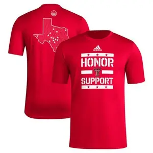 Adidas Texas Tech Raiders Honor & Support T-shirt