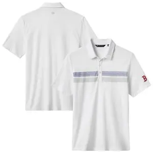 Travis Mathew Boston Red Sox Top Recruit Tri-blend Polo