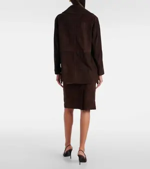 Nour Hammour Lorien Suede Jacket