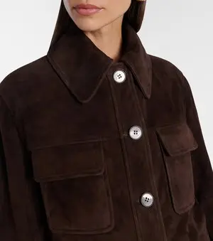 Nour Hammour Lorien Suede Jacket