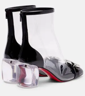 CHRISTIAN LOUBOUTIN Minny Bubble Booty 70 Ankle Boots