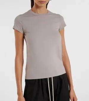 Rick Owens Cotton Jersey T-shirt - Grey