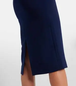 Jenny Packham Cora Embellished Midi Dress - Blue