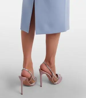 Jenny Packham Cora Embellished Midi Dress - Blue
