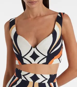 La DoubleJ Baia Cotton Bralette - Multicoloured