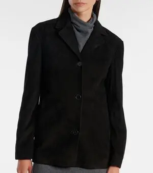 Nour Hammour Opus Suede Blazer