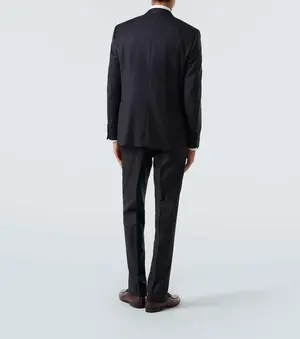 Canali Pinstripe Wool Suit