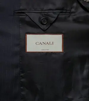 Canali Pinstripe Wool Suit