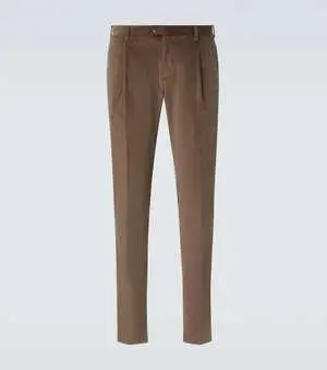 LARDINI Cotton Corduroy Suit Pants