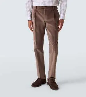 LARDINI Cotton Corduroy Suit Pants