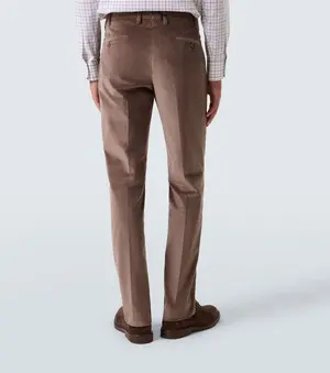 LARDINI Cotton Corduroy Suit Pants