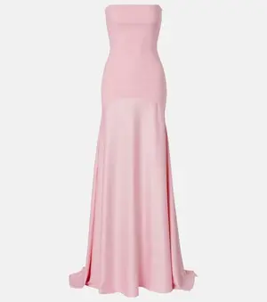 Solace London Alessandra Satin Gown