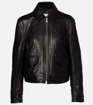 Nour Hammour Layne Leather Jacket