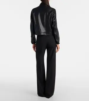 Nour Hammour Layne Leather Jacket