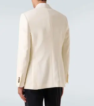LARDINI Single-breasted Virgin Wool Blazer