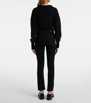 Ag Mari Mid-rise Straight Jeans