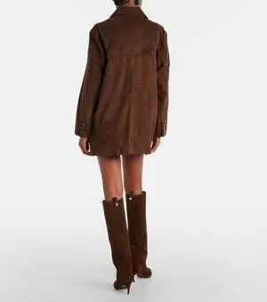 Nour Hammour Voltia Suede Jacket