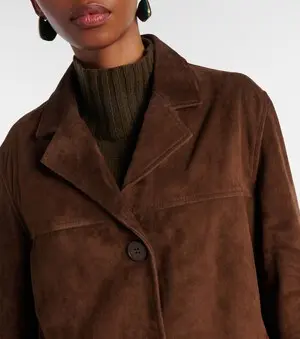 Nour Hammour Voltia Suede Jacket