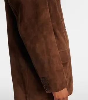 Nour Hammour Voltia Suede Jacket