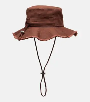 Jacquemus Artichaut Denim Sun Hat - Brown