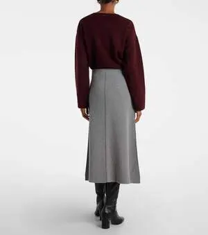 Max Mara Vortice Midi Skirt