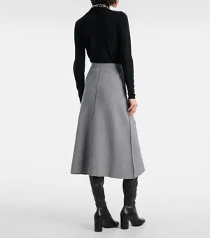 Max Mara Vortice Midi Skirt