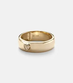 ROXANNE FIRST 14kt Yellow Ring With Diamonds - Gold