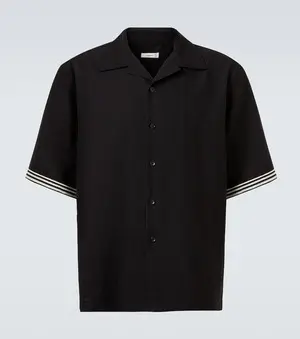 Commas Embroidered Shirt - Black