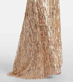 Jenny Packham Ines Sequined Gown